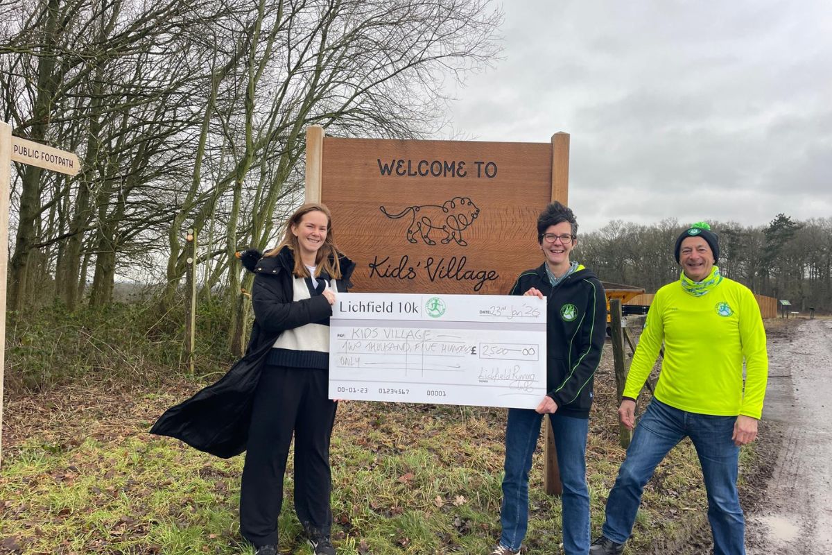 Lichfield 10K raises £2,500 for Kids’ Village - Kids' Village
